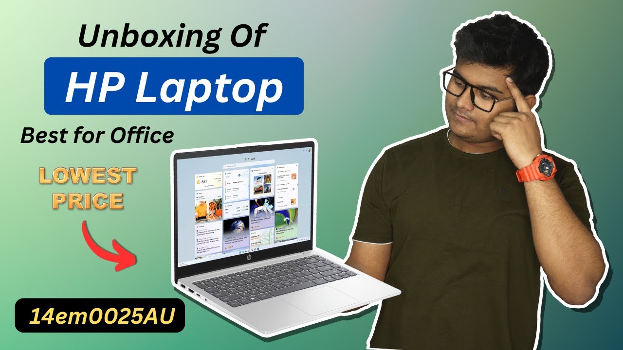 Unboxing Of Laptop 14 Inch | Best Laptop Under 40000 | HP Laptop Unboxing And Review - YouTube