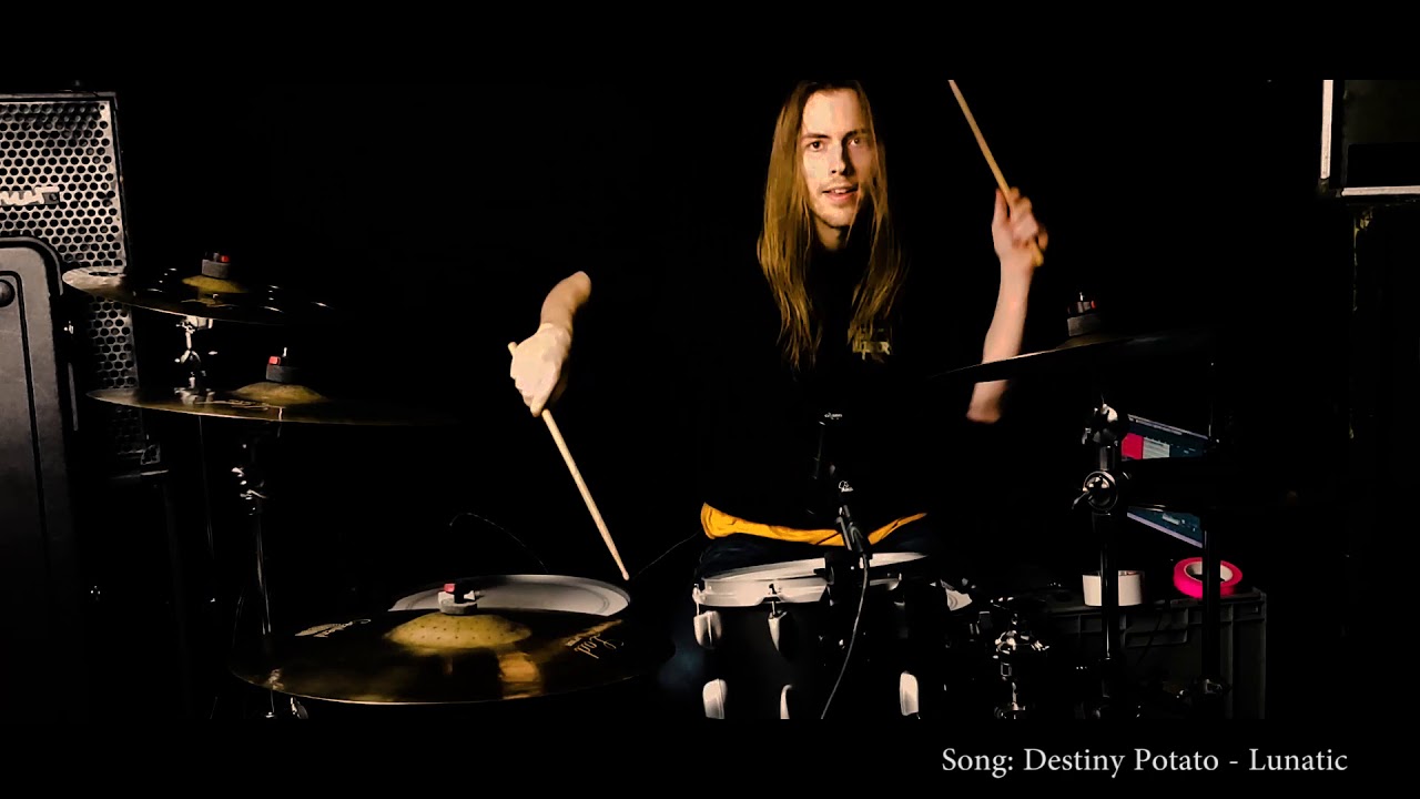 Destiny Potato - Lunatic Drum Cover - YouTube