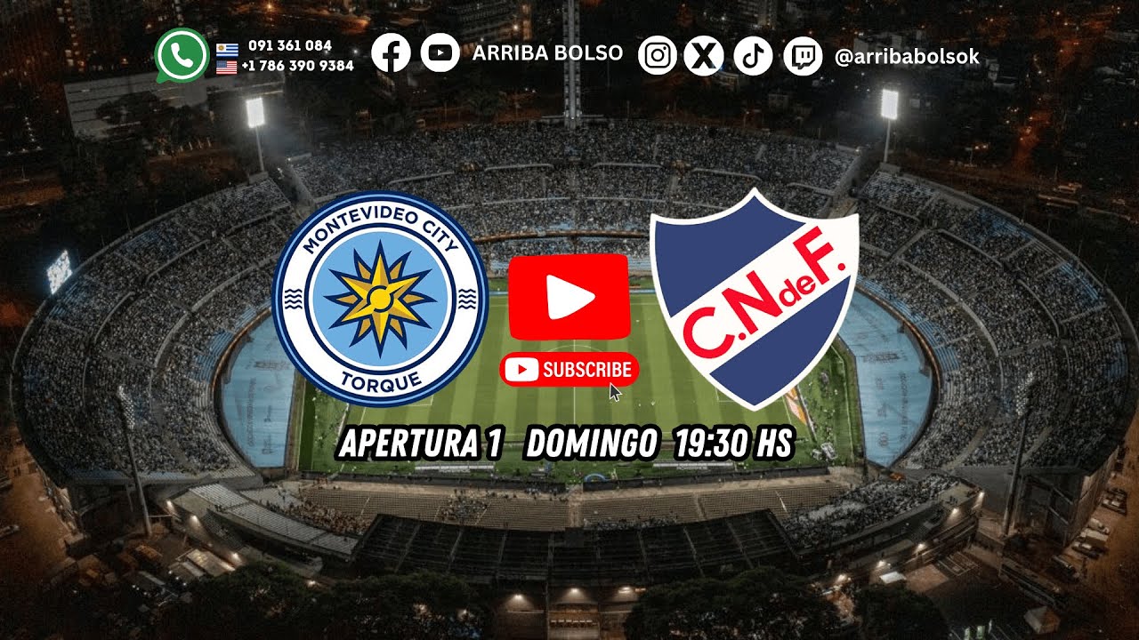 NACIONAL VS MC TORQUE | APERTURA 2025 - YouTube