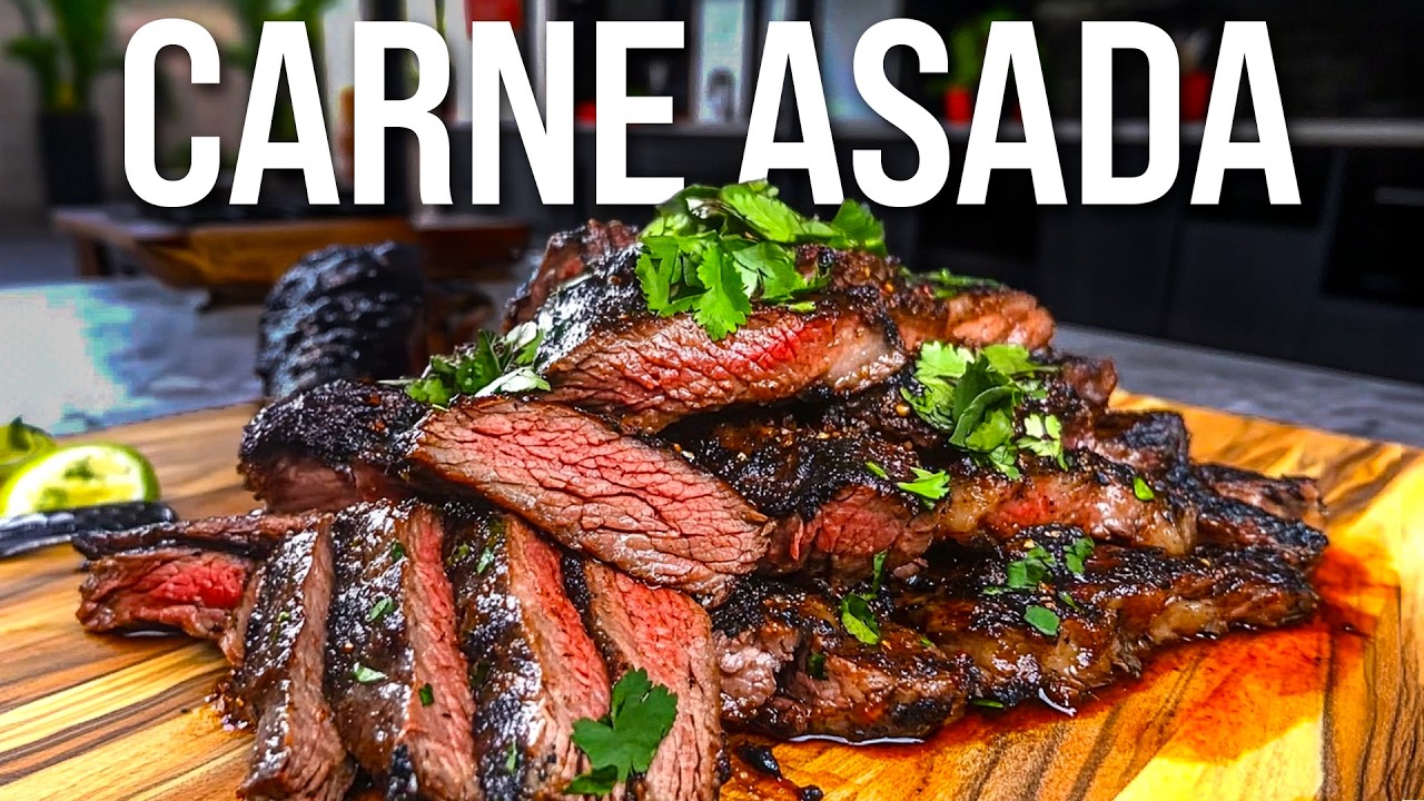 THE BEST CARNE ASADA I The ONLY CARNE ASADA Recipe you will ever NEED ...
