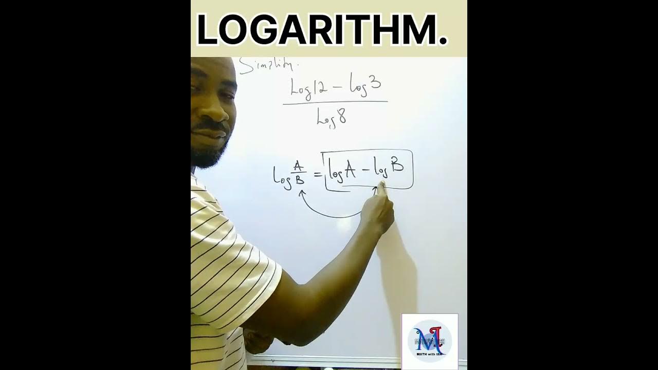 How to Simplify Logarithm 281024 - YouTube