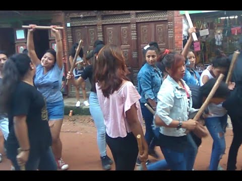 Modern Gaijatra | Girls special | Modern Ghentang ghisi | Taha Macha ...