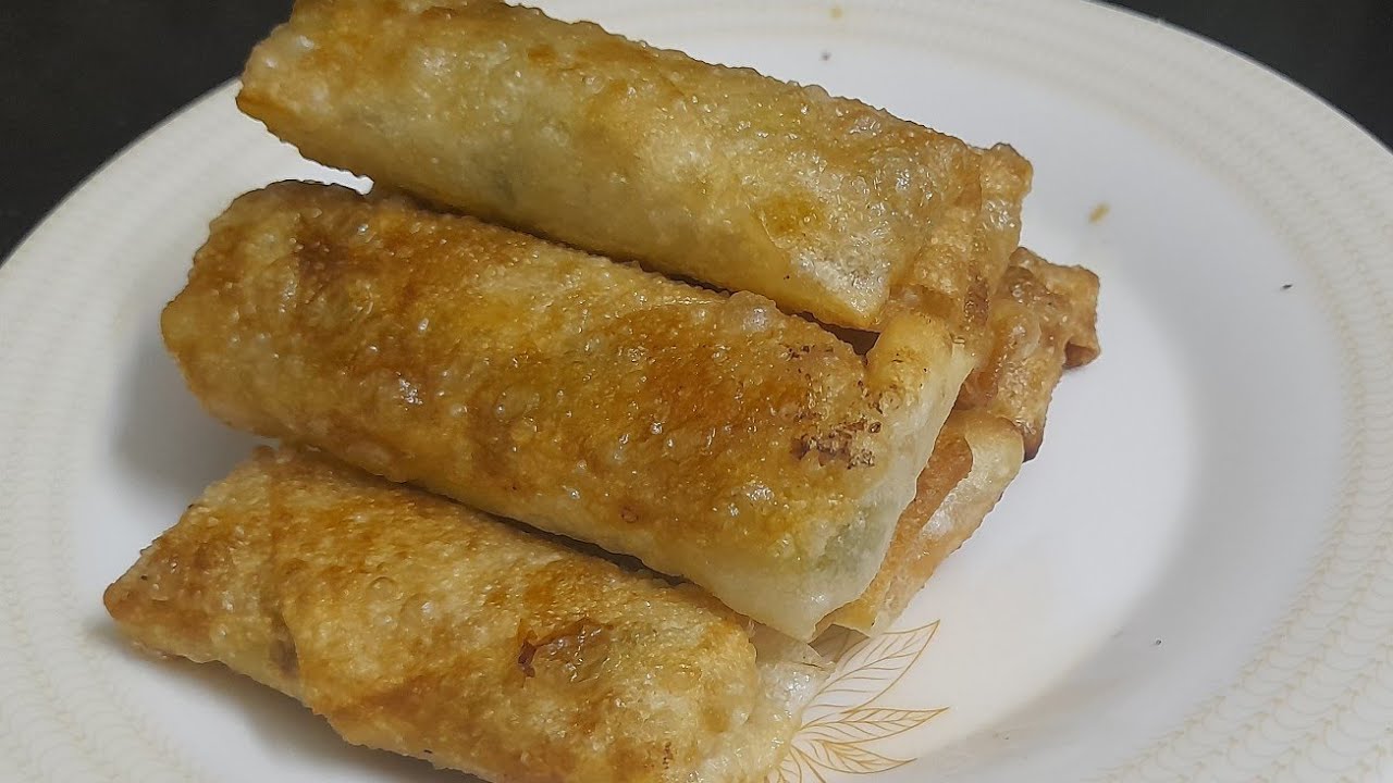 chicken spring rolls recipe | how to make spring rolls at home | make and freeze recipe - YouTube