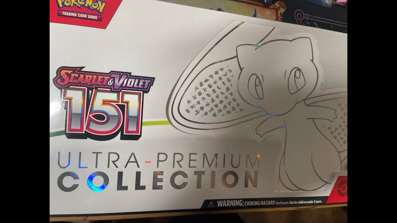 Opening Pokemon 151 Mew Ultra Premium Collection Box - YouTube
