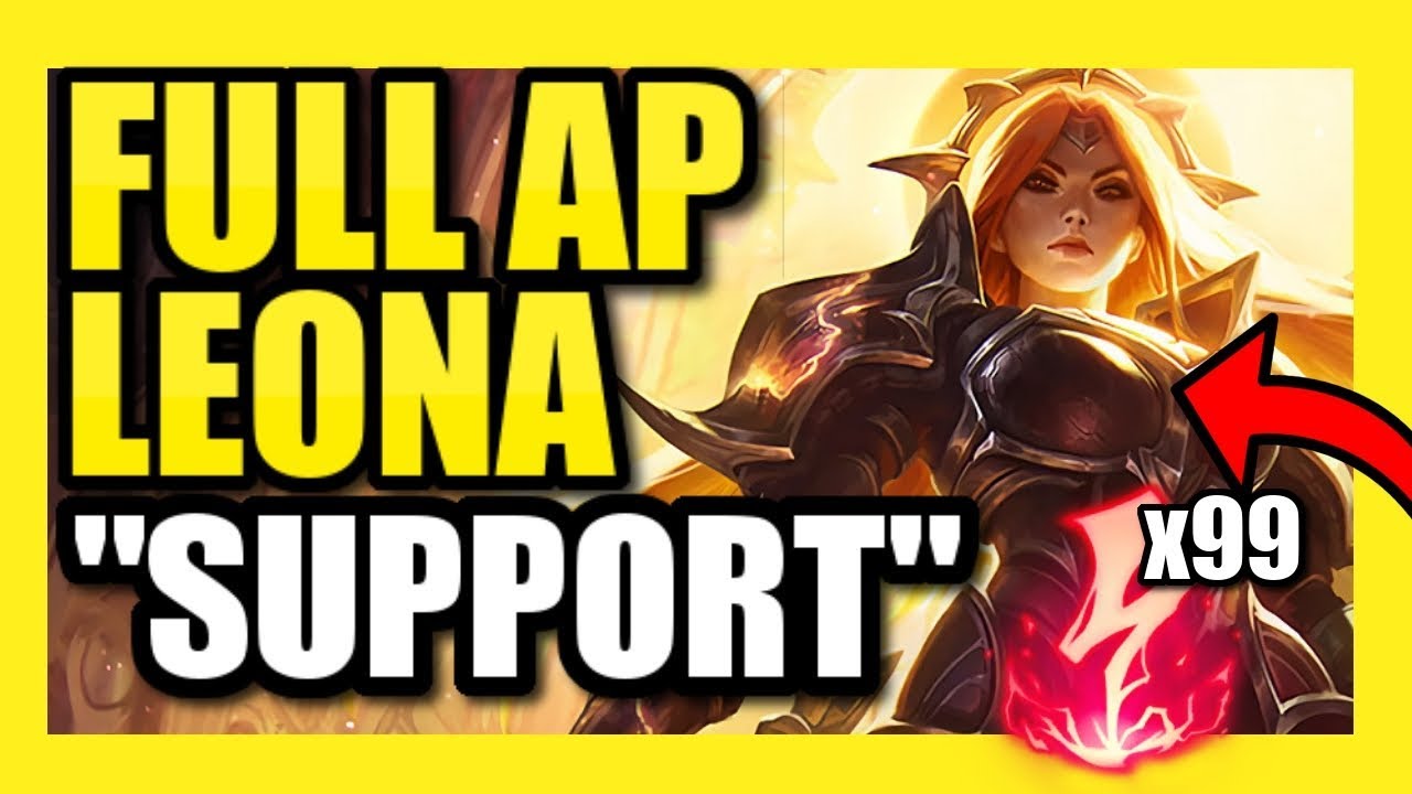 *NEW* FULL AP LEONA IS ACTUALLY HILARIOUS! TONS OF ONE-SHOTS! | Full AP ...
