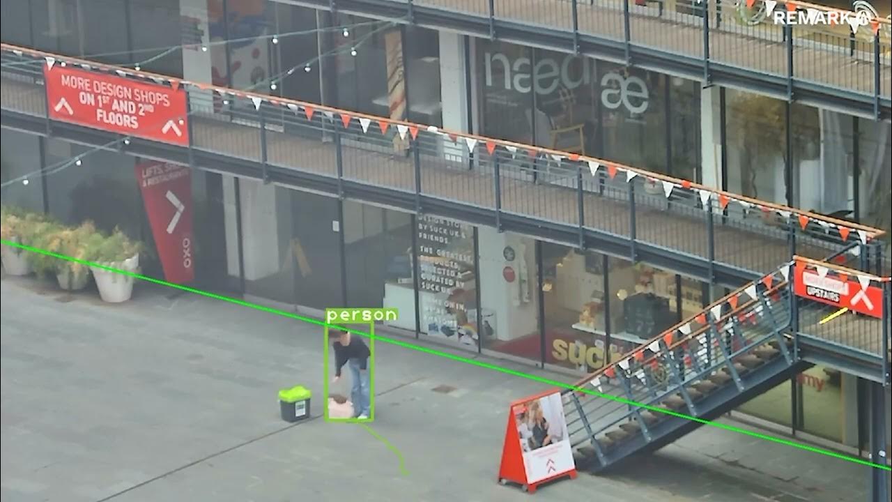 Smart Safety Platform Showcasing the Feature: Unattended Object Detection Demo - YouTube