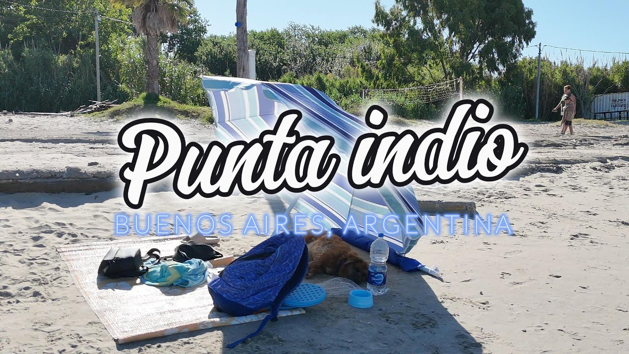 Imágenes de la playa de Punta Indio, Diciembre 2024 - YouTube