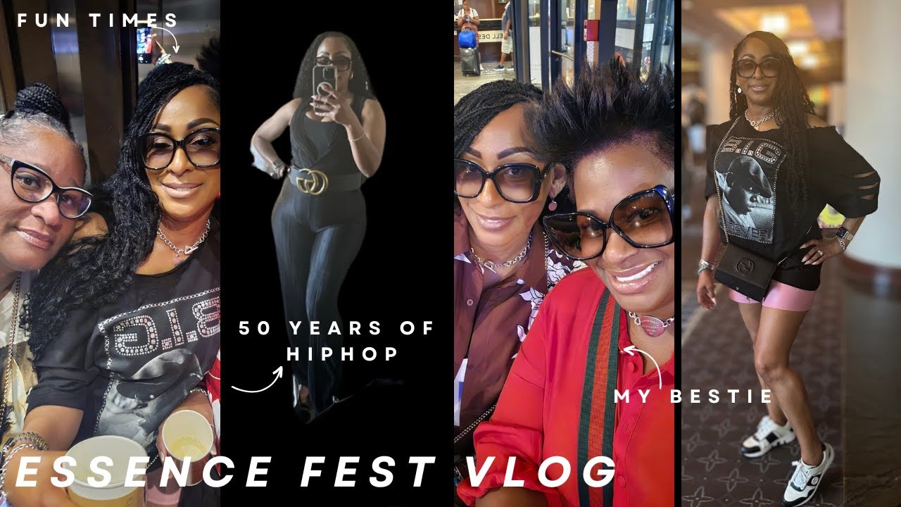 Essence Festival Vlog | Girls Trip 2023 | House of Bridgett - YouTube