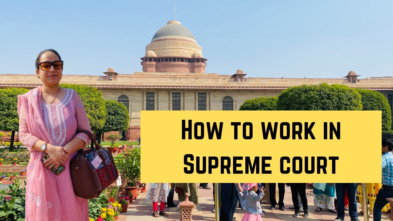How to Work in Supreme court| Step-by-Step Explanation - YouTube