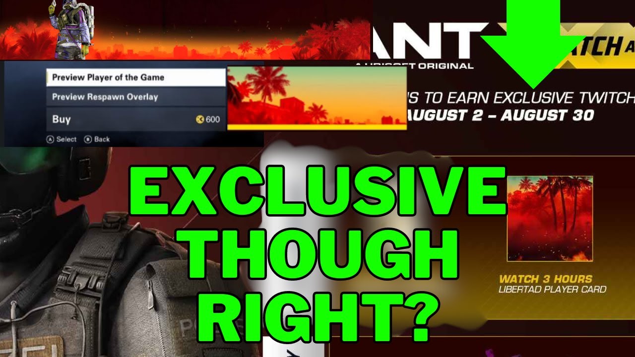 XDefiant Twitch Exclusive Scam! | Not Really Exclusive, More Lies - YouTube