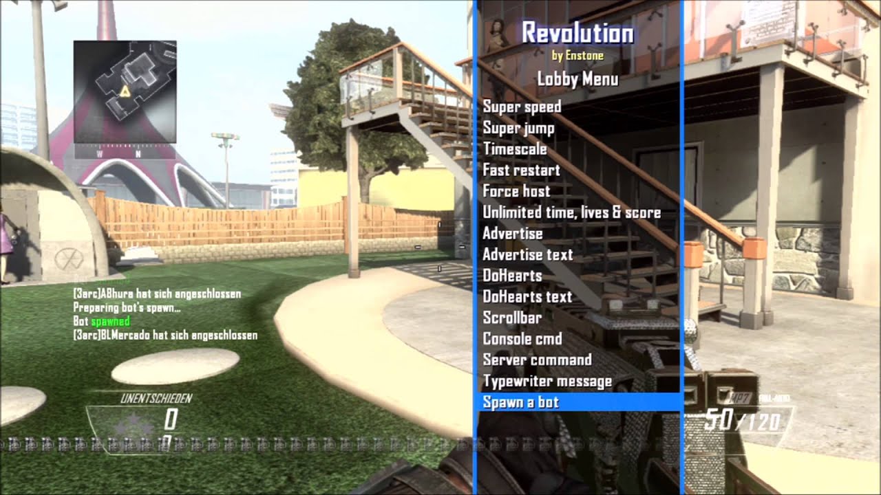 BO2 / PS3 Revolution MoD Menu 1.18 ║ - YouTube