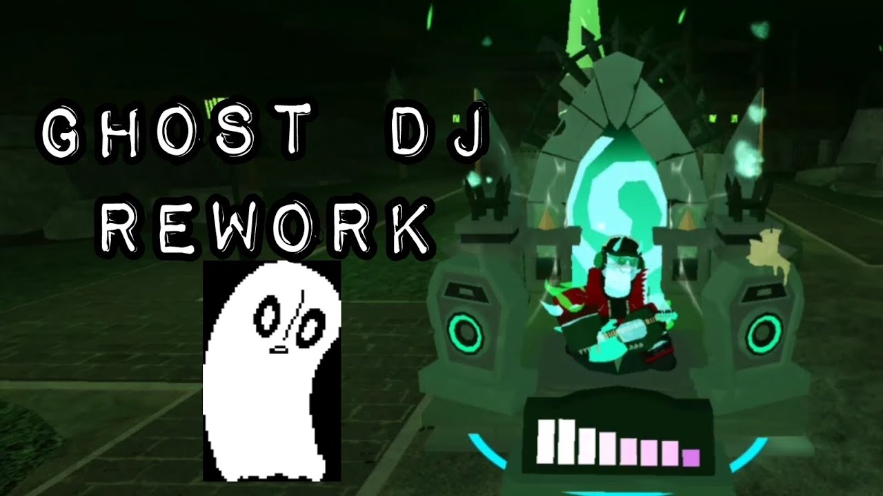 Ghost DJ Rework is SICK!! (Ghost DJ showcase) | Tower defense Simulator ...