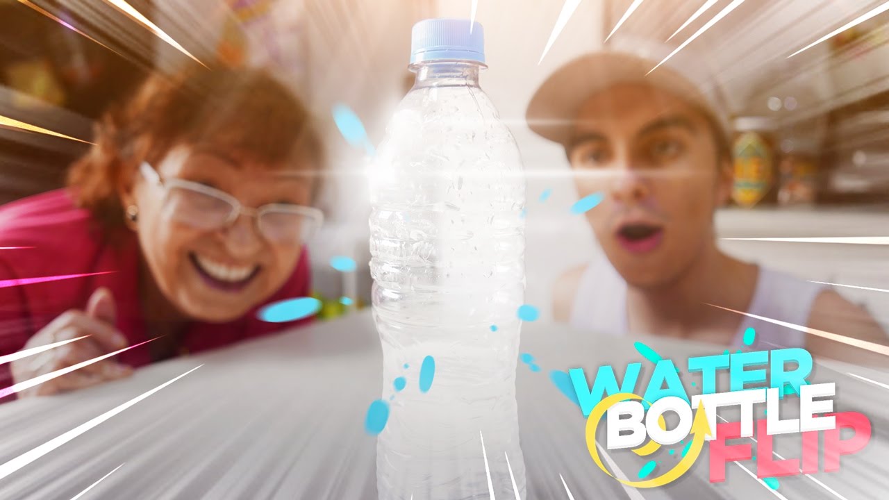 O MAIOR DESAFIO DA GARRAFA (Water Bottle Flip) - YouTube