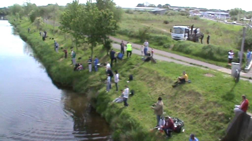 Fishing Competition on the Canal Bank of Limerick. 17.05.2014 Clip 01 ...