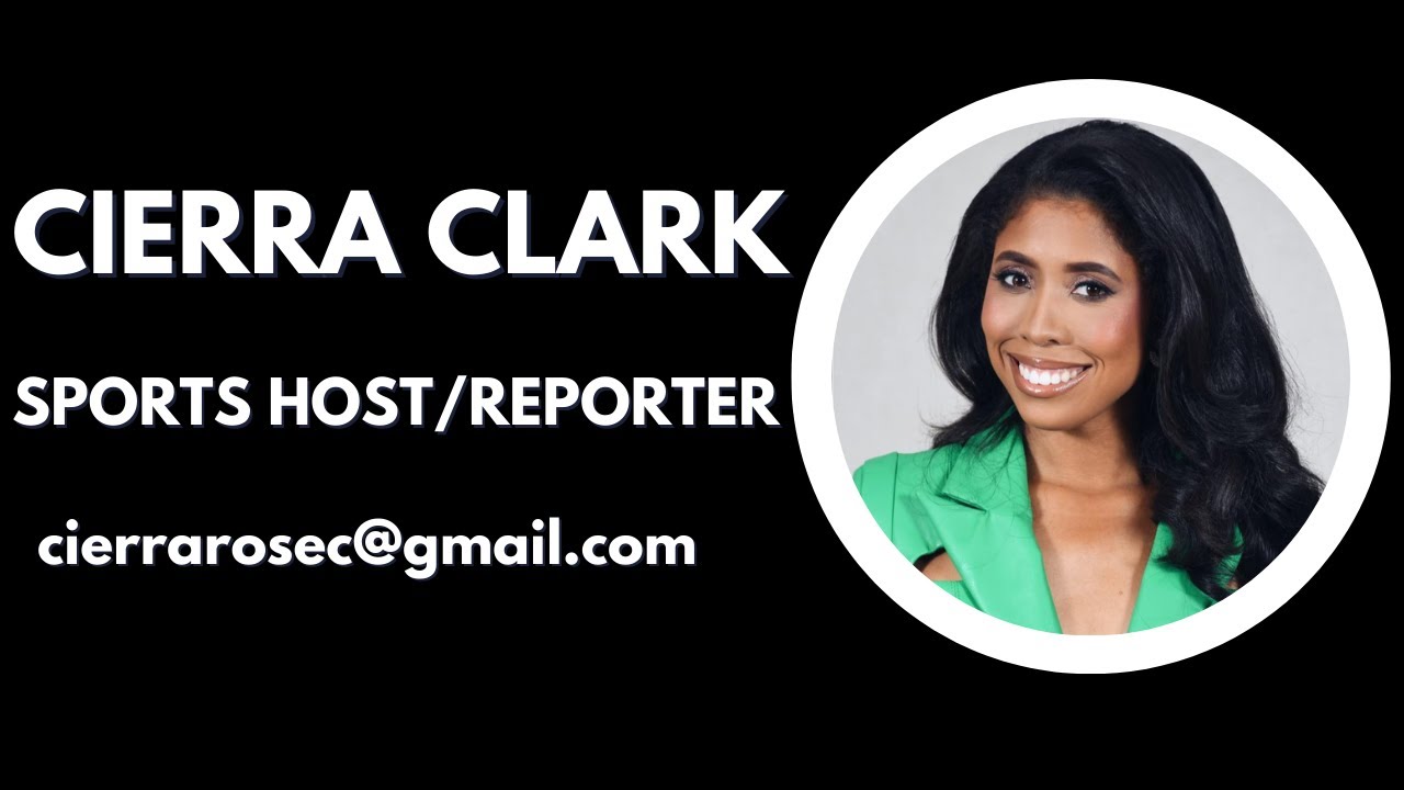 Cierra Clark Sports Reporter/Host reel - YouTube