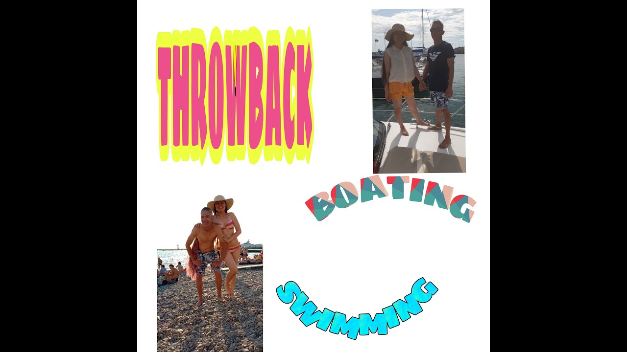 THROWBACK BOATING&SWIMMING ADVENTURE - YouTube