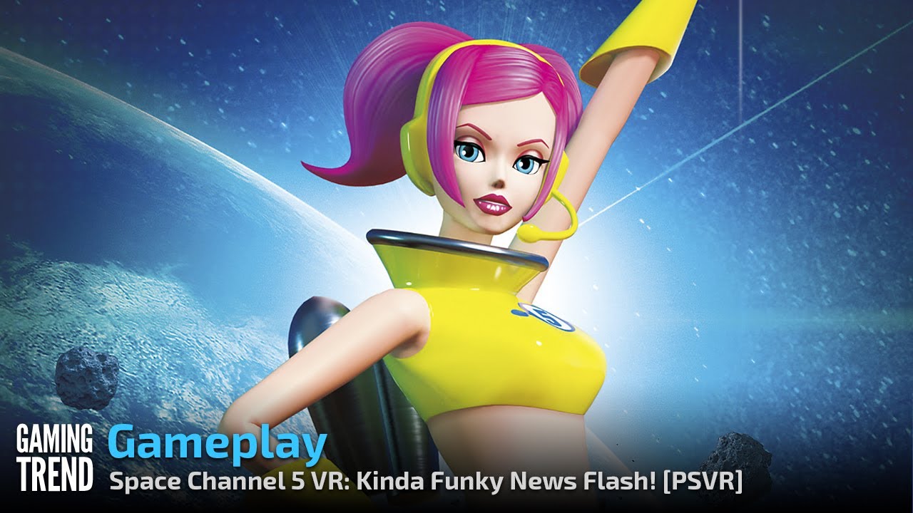 Space Channel 5 VR Kinda Funky News Flash - Gameplay - PSVR [Gaming ...