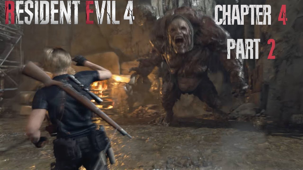 Resident Evil 4 Remake FULL GAMEPLAY Chapter 4 Part 2 - YouTube