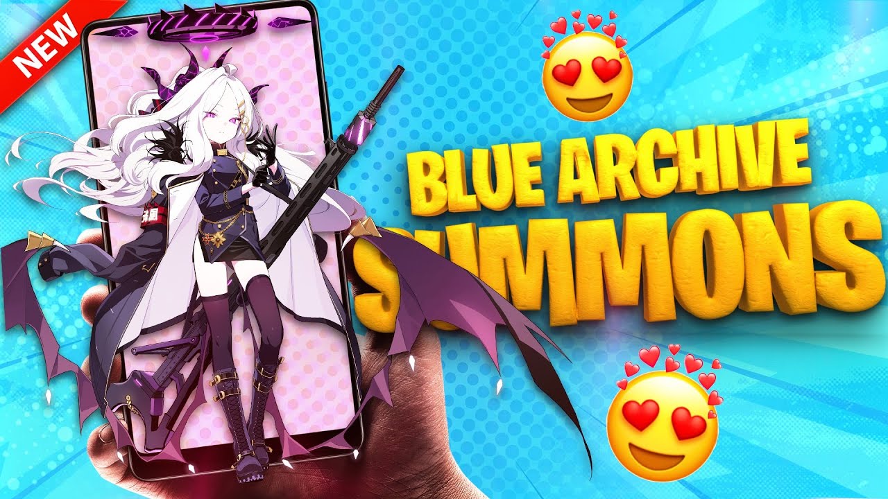 This *NEW* GAME Looks 😍😍 TIME TO SUMMON!! (Blue Archive) - YouTube