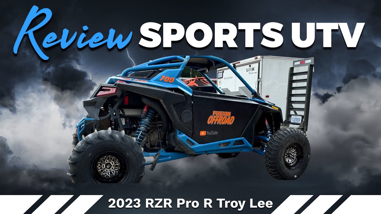 The Ultimate Off-Roading Machine: RZR Pro R Troy Lee Edition Review ...