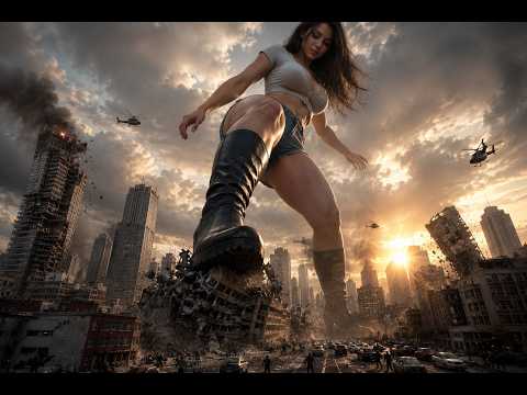 👢🏙️ Giantess Mom Destroys the City! 💥 | Part 1