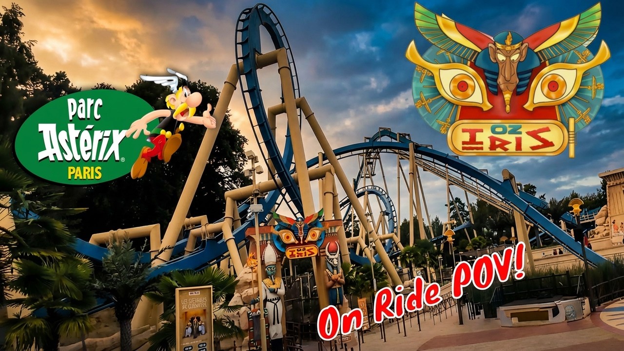 The Incredible OzIris Front Row POV Parc Asterix - YouTube