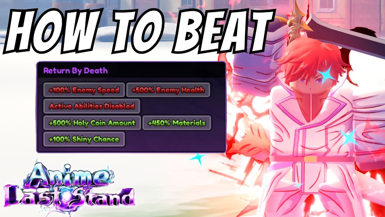 How To Beat Return To Death Re:Zero Survival - ALS - YouTube