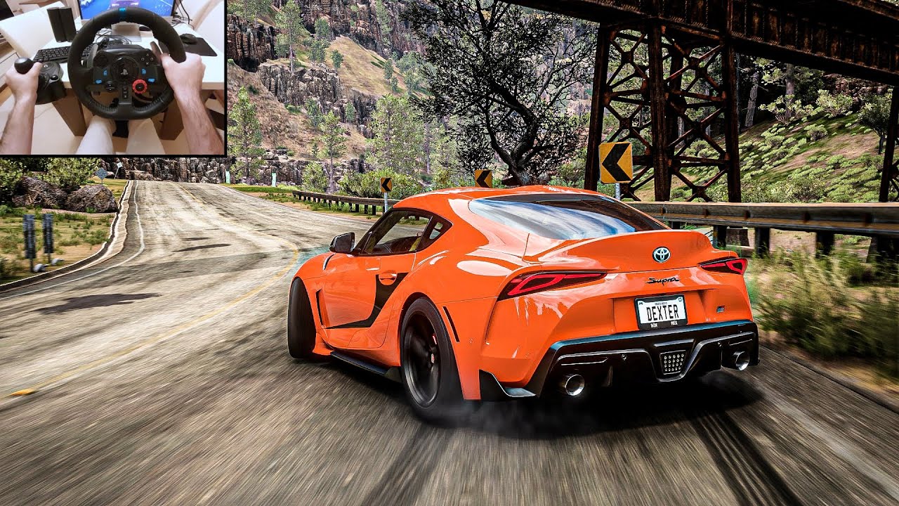 Han's Toyota GR Supra | Forza Horizon 5 | Logitech G29 Gameplay - YouTube