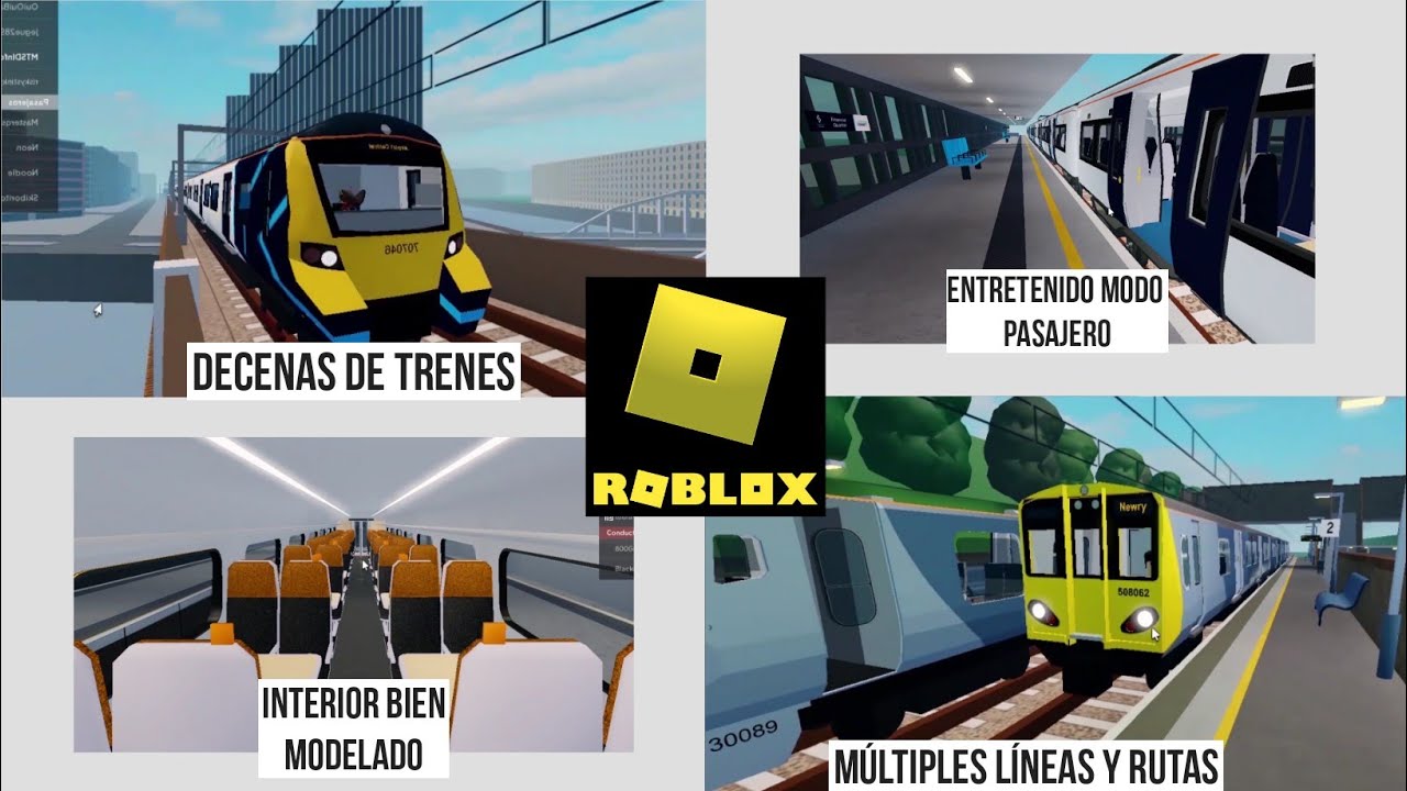 Mejor JUEGO de TRENES en ROBLOX 🚅 Stepford Country Railway (SCR ...