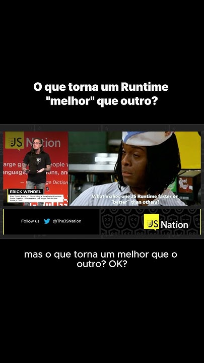 O que torna um Runtime "melhor" que outro? - YouTube