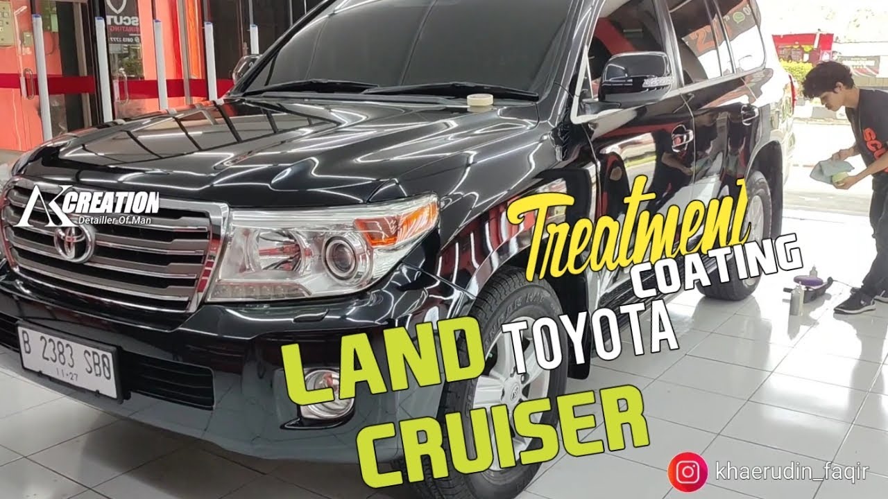 Treatment Coating Toyota Land Cruiser | Coating and Detailling - YouTube