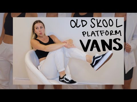 UNBOXING: VANS OLD SKOOL PLATFORM (on feet) + HOW TO STYLE