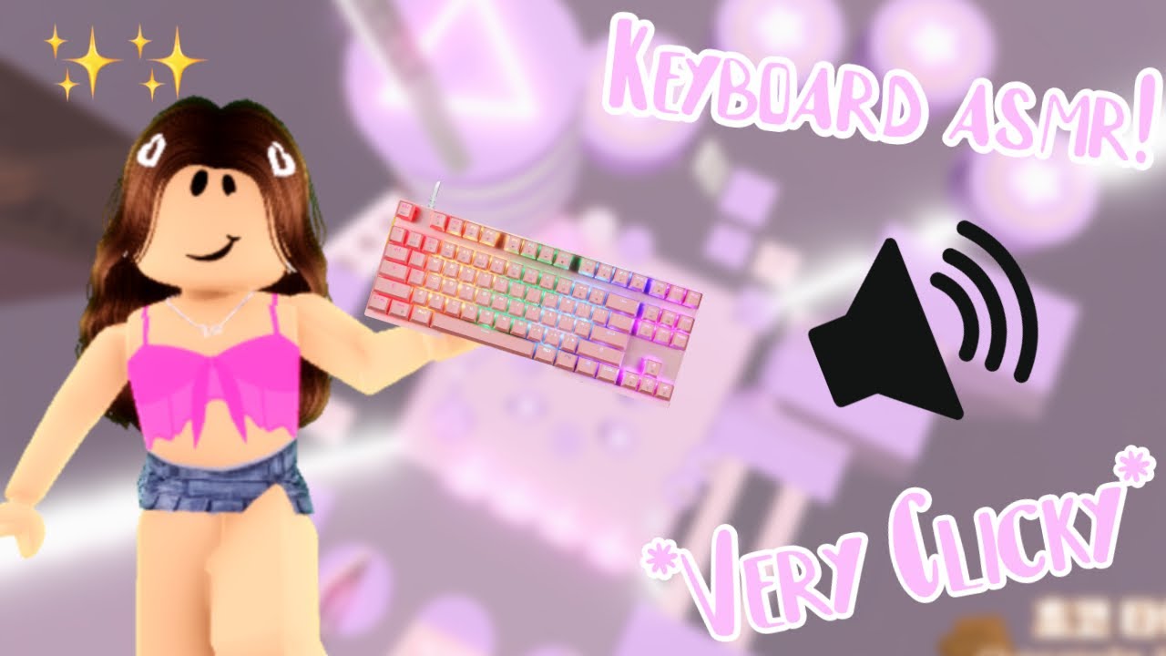 Chocolate tower Keyboard Asmr! *SUPER CLICKY* - YouTube