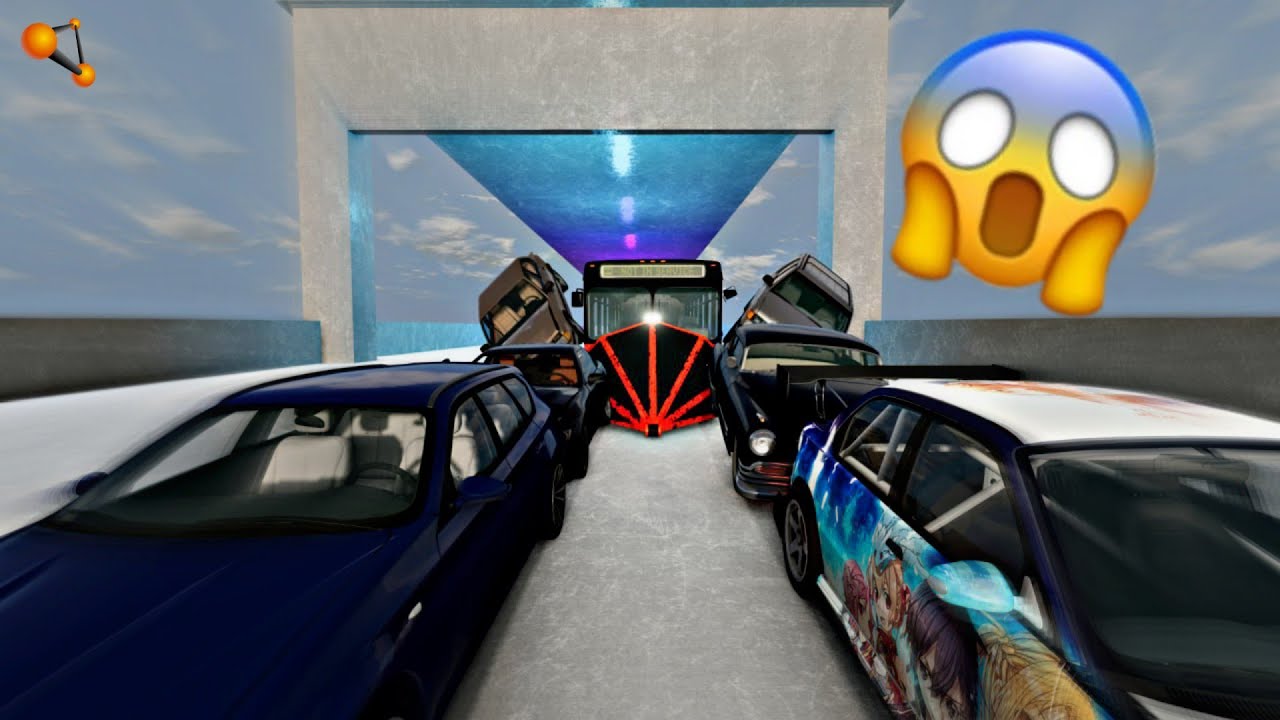 ️4к Beamng Drive - Jump Ice Road - YouTube