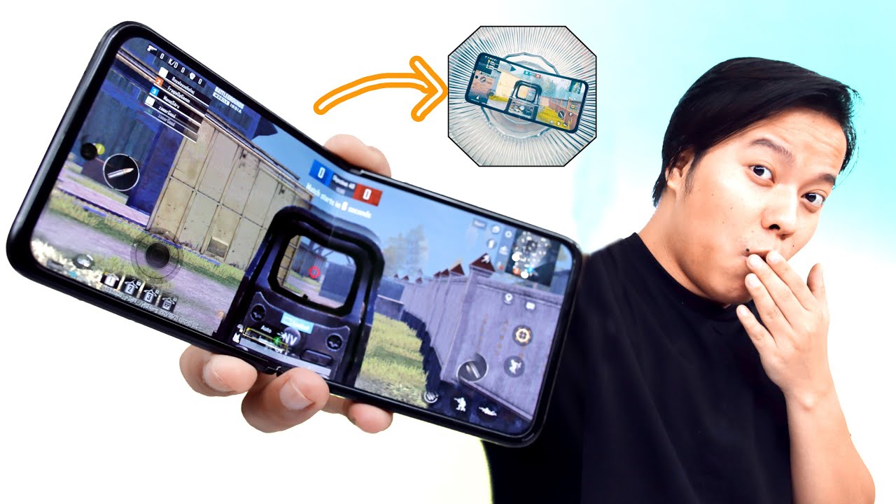 I Tried Flippable BGMI Gaming Experience with Fastest Phone ! * Samsung ...