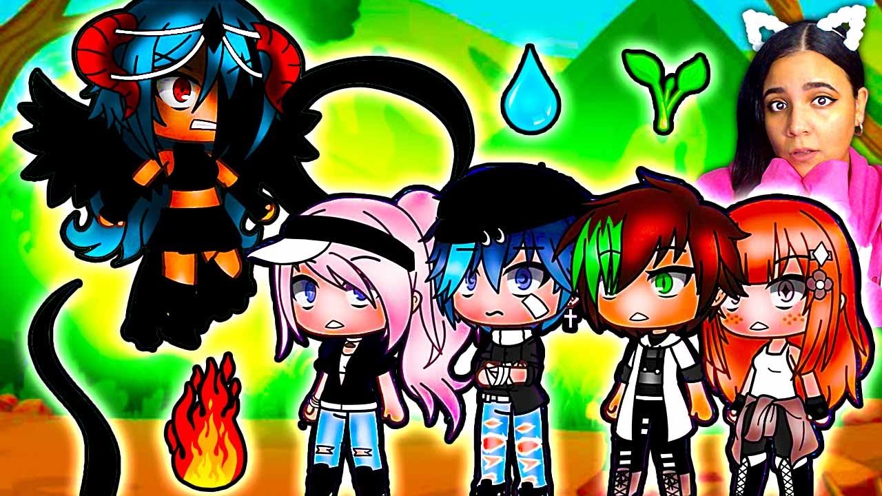 🔥🌊 THE ELEMENTAL PROTECTORS 3 ⚡🍃 Gacha Life Mini Movie Fantasy Story ...