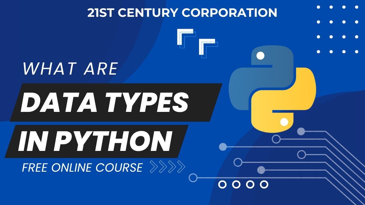 Python Tutorial For Beginners Python Data Types For Beginners Part 1 8636