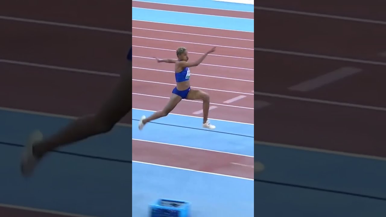 Triple jump world record 😯😲 - YouTube