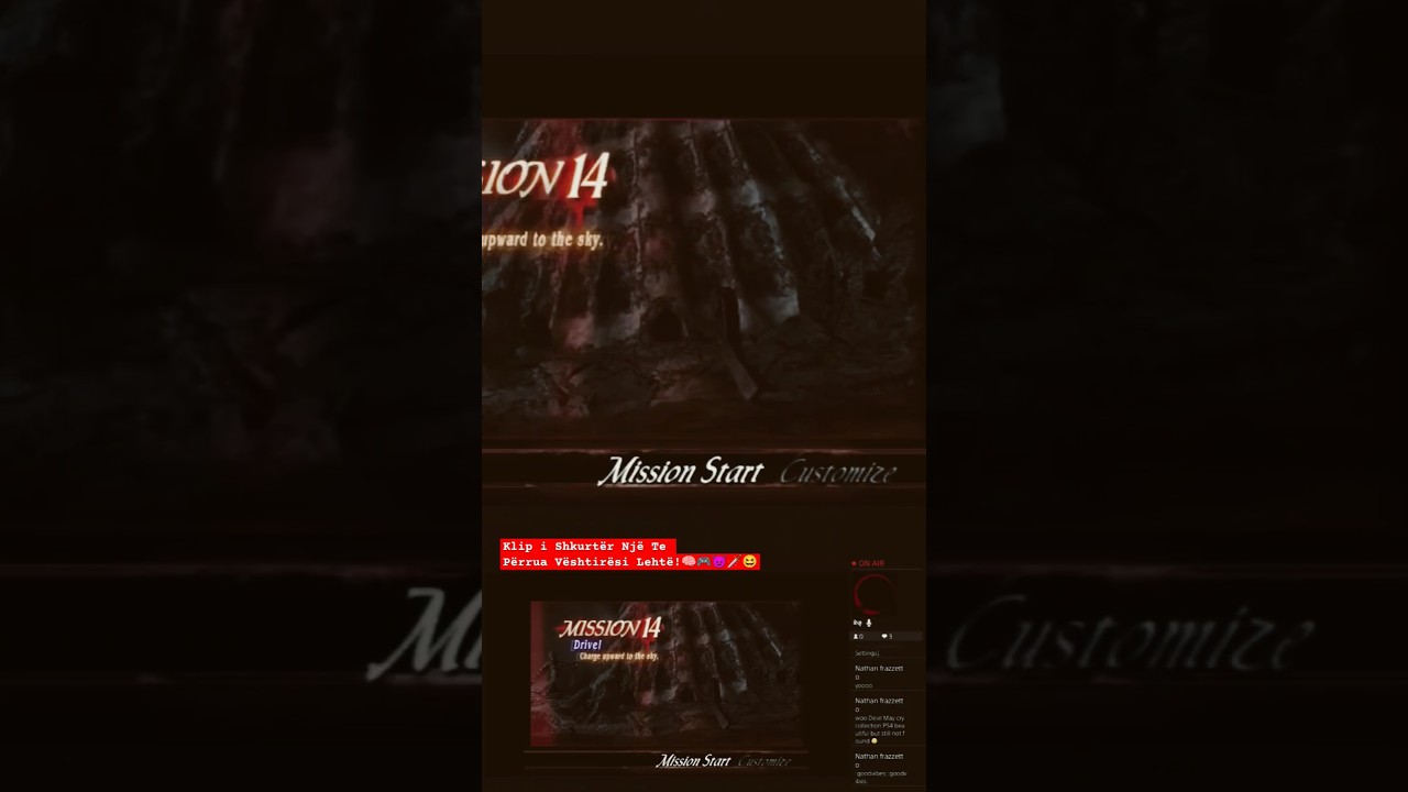 Short Clip 1 To Yellow Orb Stream With Lite Difficulty In DMC3 Mission ...