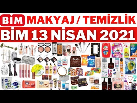 İLK SİZ İZLEYİN | BİM 13 NİSAN 2021 MAKYAJ & TEMİZLİK & KİŞİSEL BAKIM ÜRÜNLERİ | BİM AKTÜEL #BİM