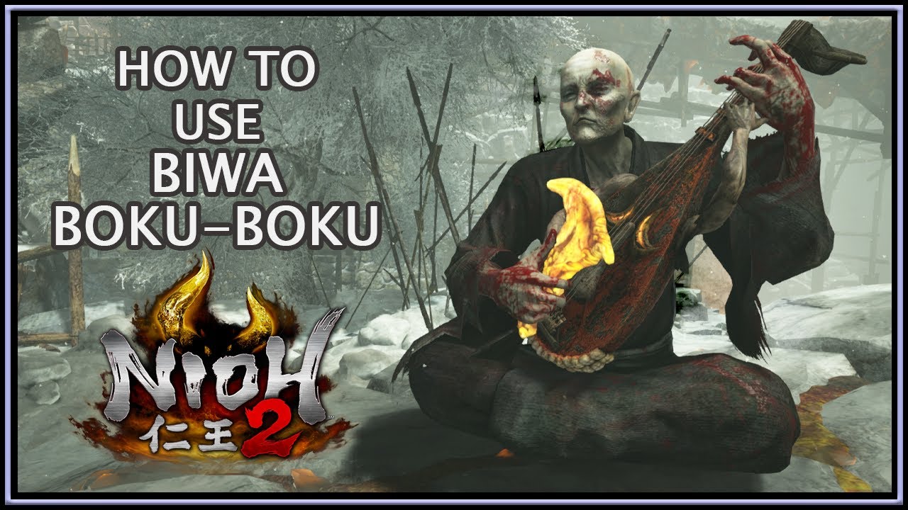 Nioh 2: How to Use Biwa Boku-boku - YouTube