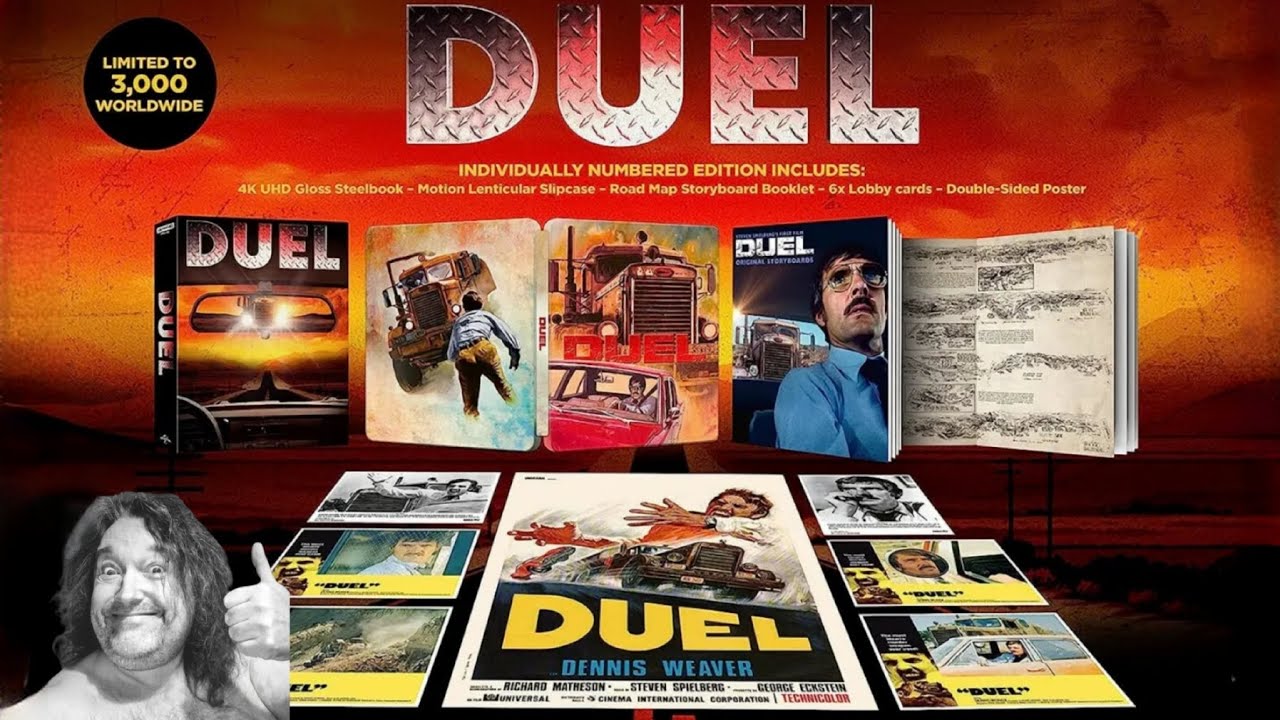 Unboxing the limited edition 4K UHD of Steven Spielberg's Duel - plus a ...