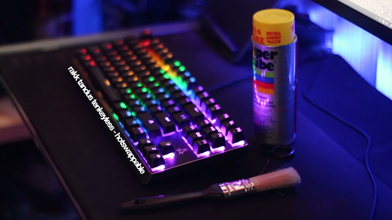 OUT OF THE BLUE | Rakk Tandus keyboard Mod - YouTube