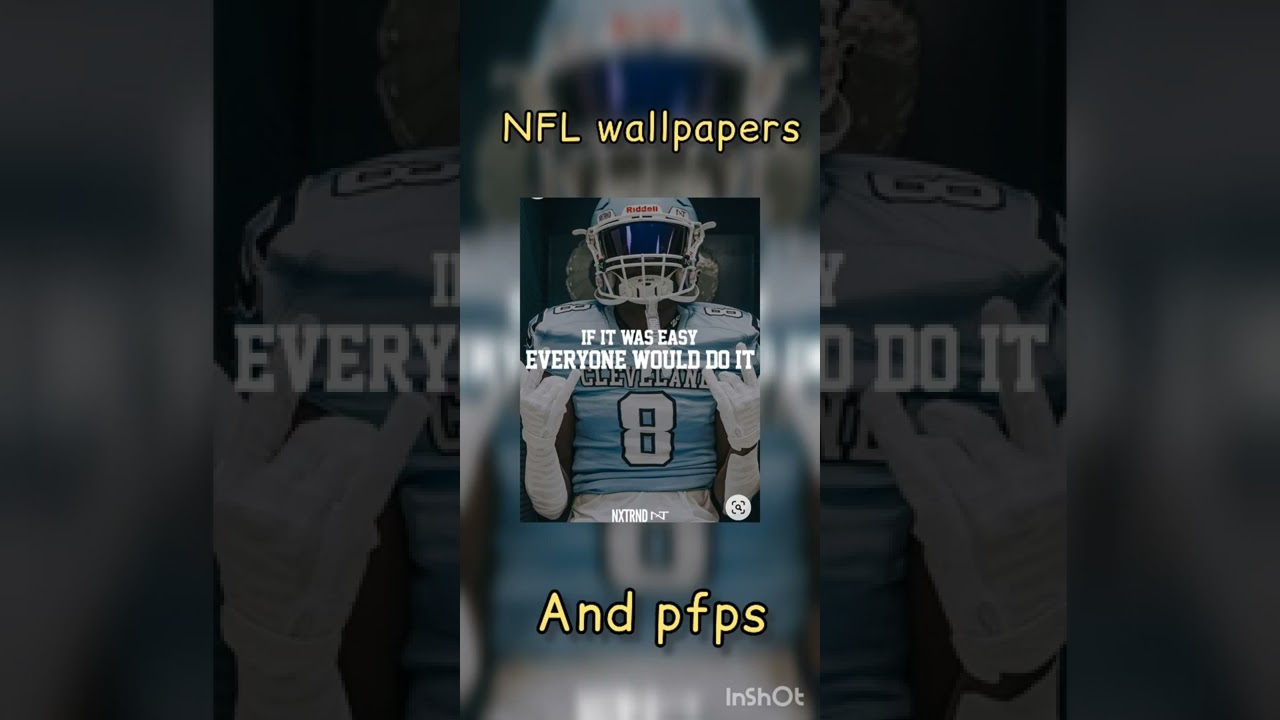NFL pfps/wallpapers #fyp #football #viral #trending - YouTube