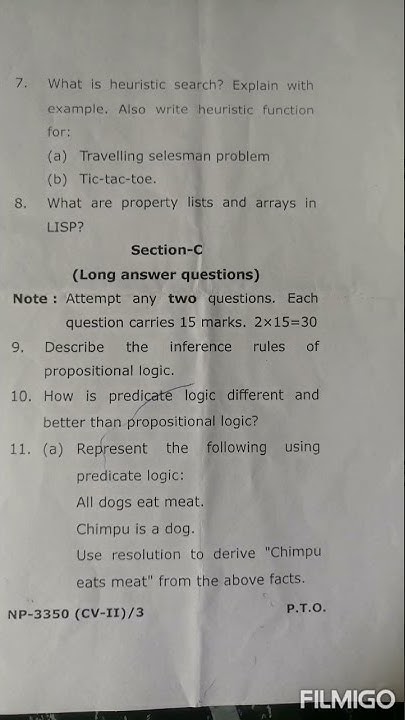 ccs University msc cs 4th sem artificial intelligence and neural networks - YouTube