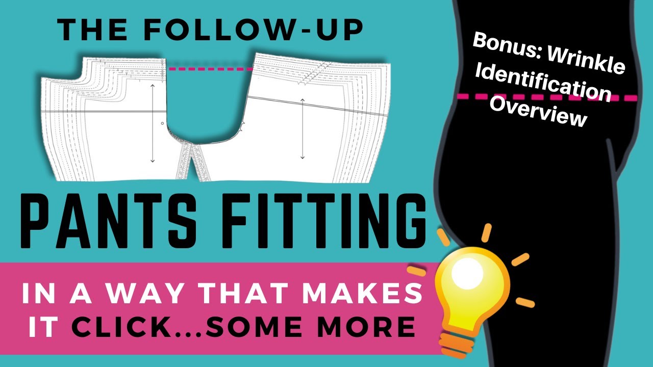 Pants Fitting and it CLICKS some more! Plus Wrinkle Bonus! - YouTube