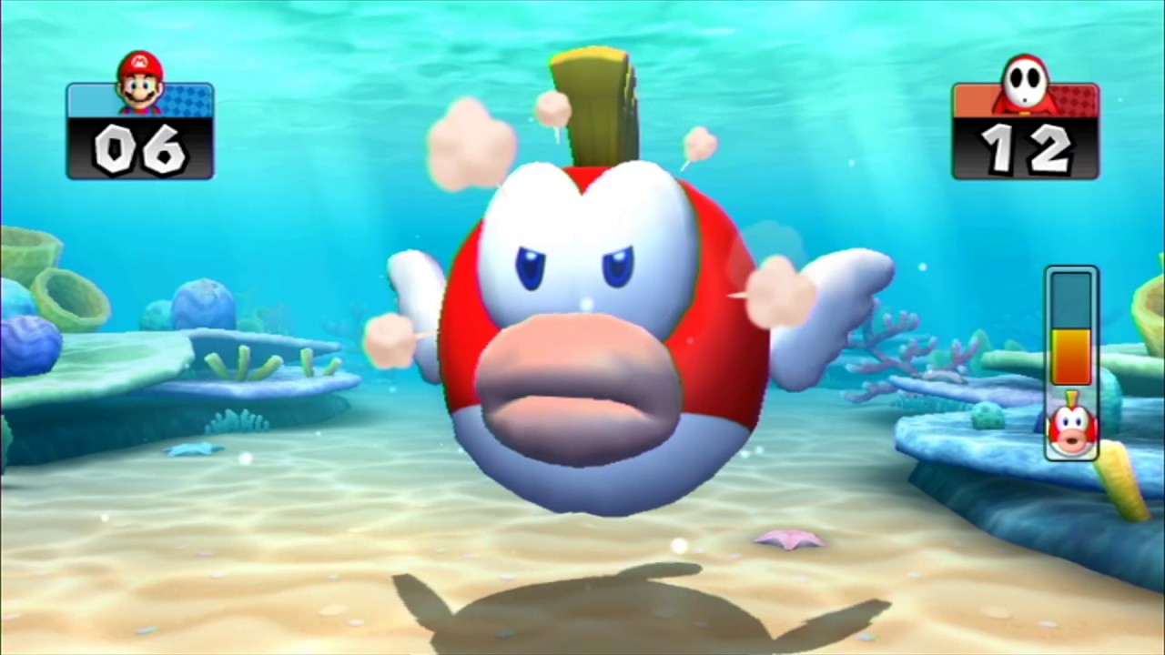 Mario Party 9 Boss # 7: Cheep Cheep - YouTube