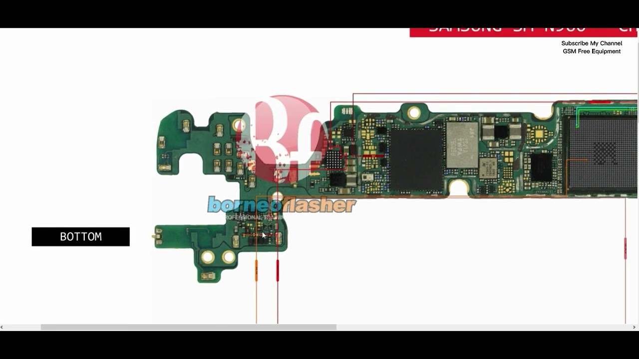 Samsung Galaxy Note 9 SM-N960 Charger & DATA Problem Repair All Supply Line Jumper Ways - YouTube