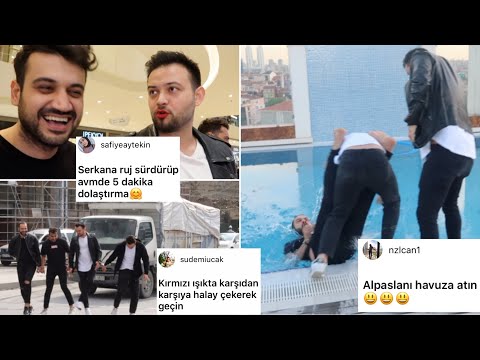 SİZDEN GELEN GÖREVLERİ YAPTIK HEM DE KELEPÇELİ!!