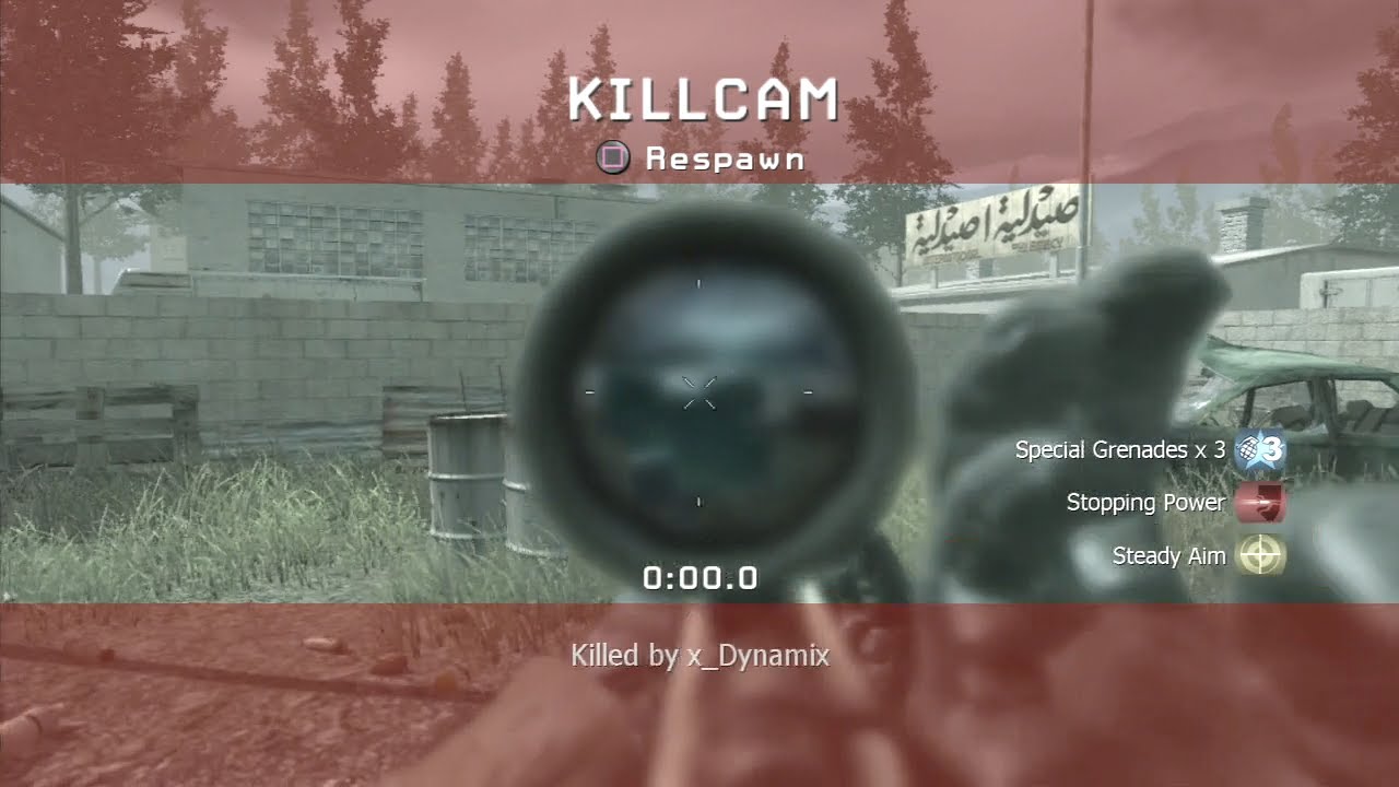 Call of Duty 4: sniper 1v1 - YouTube